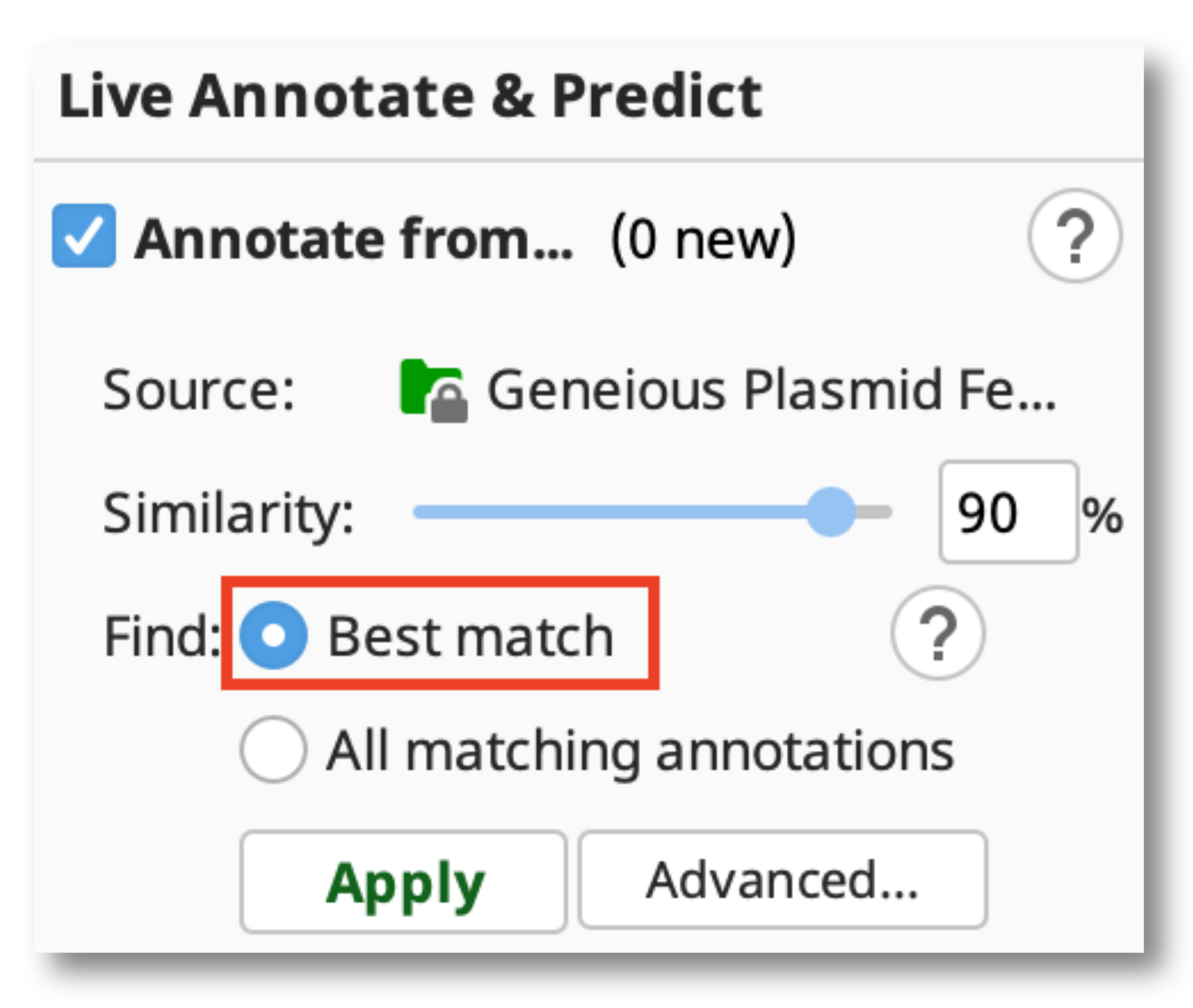 Annotating Your Sequence From A Custom Annotation Database Geneious